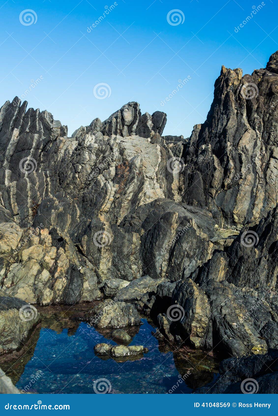 Rock of Force stock image. Image of nature, geology, rough - 41048569