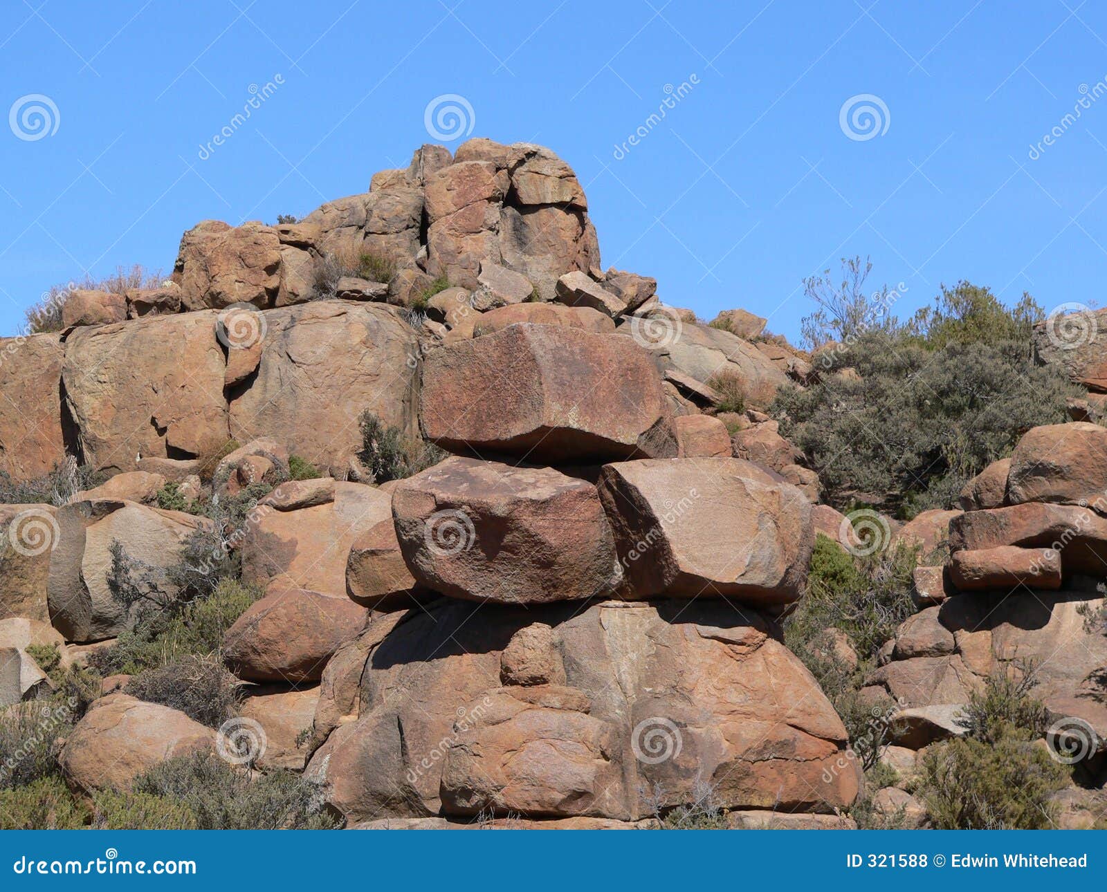 Rock formation stock photo. Image of stack, plant, formation - 321588