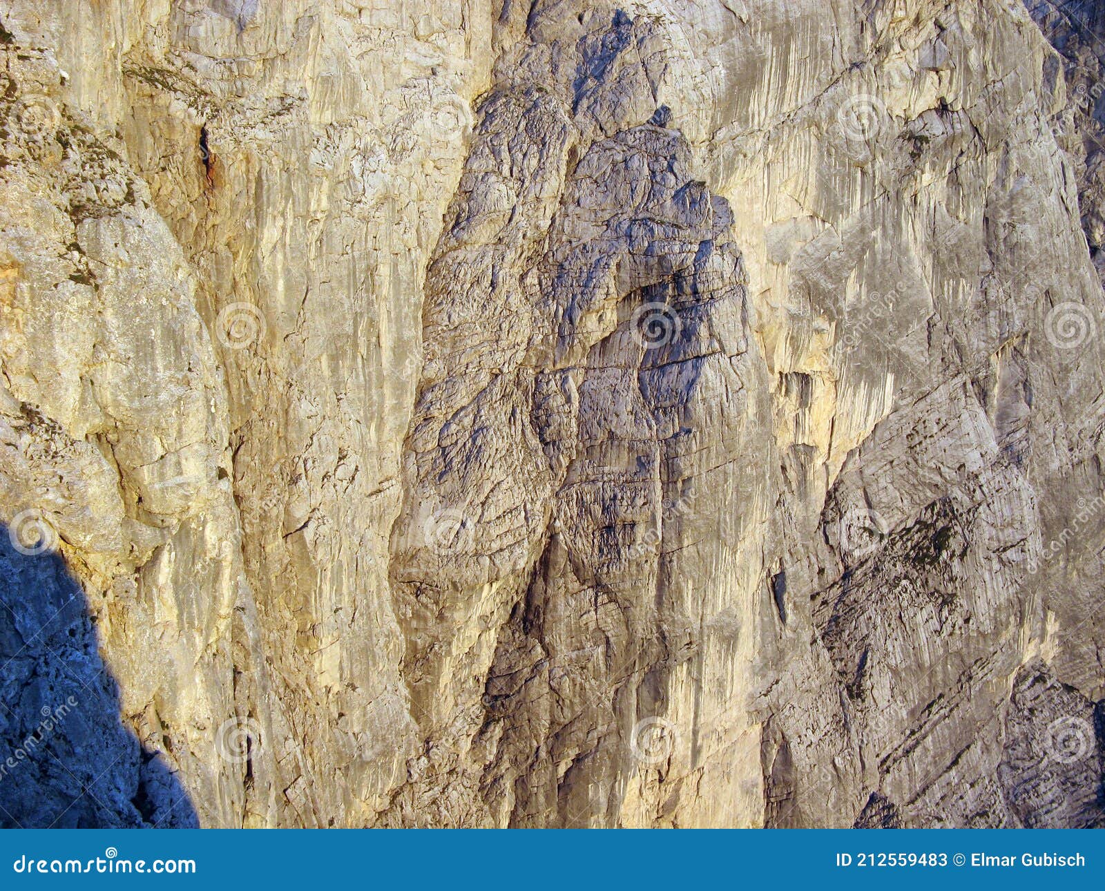 Rock formation in the alps stock image. Image of mountain - 212559483