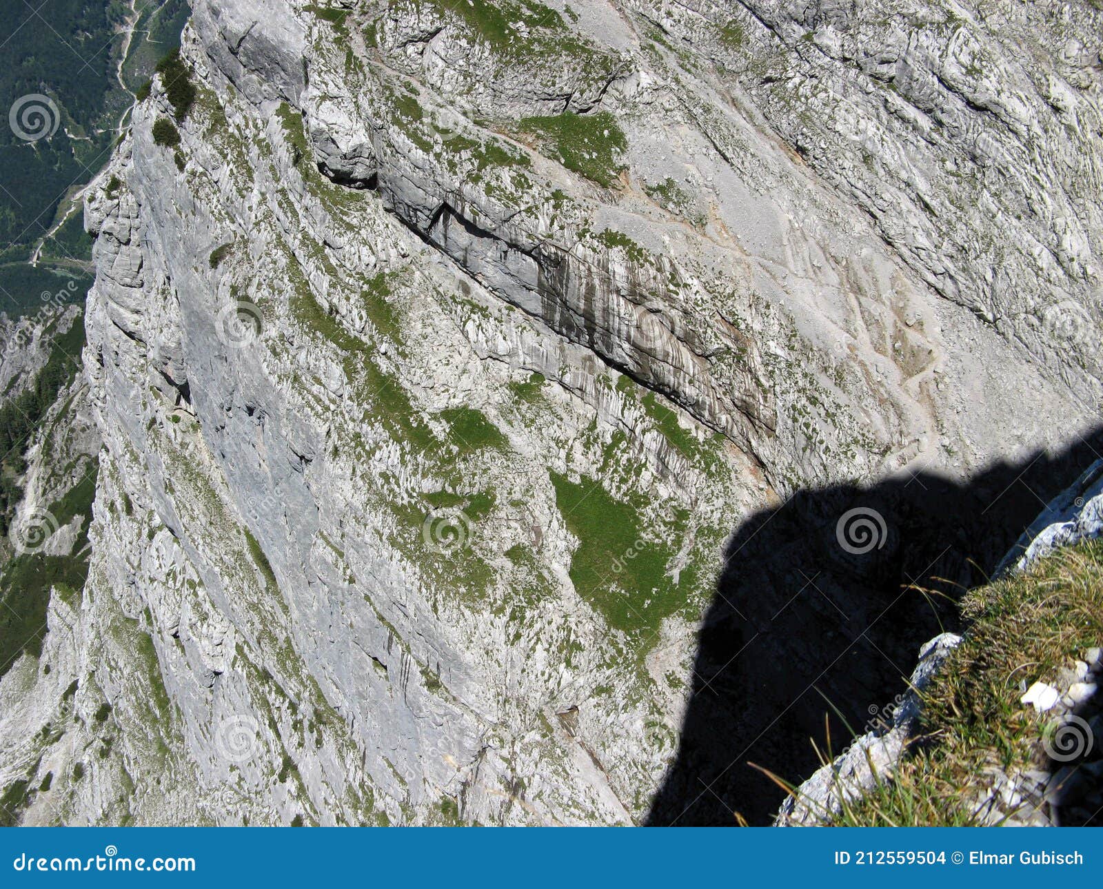 Rock formation in the alps stock photo. Image of geography - 212559504