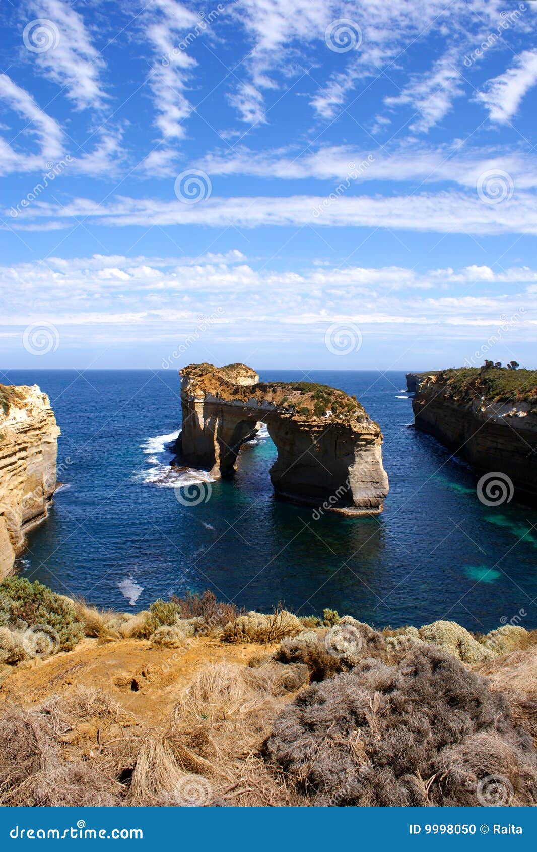 Rock Formation in Australian Coast Stock Photo - Image of ocean, nature ...