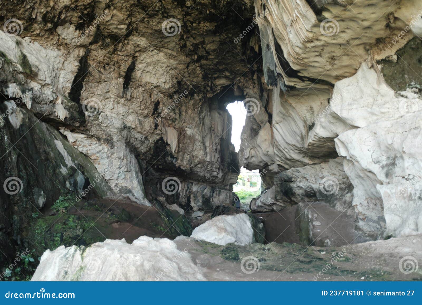 Rock formation in the cave stock image. Image of terrain - 237719181