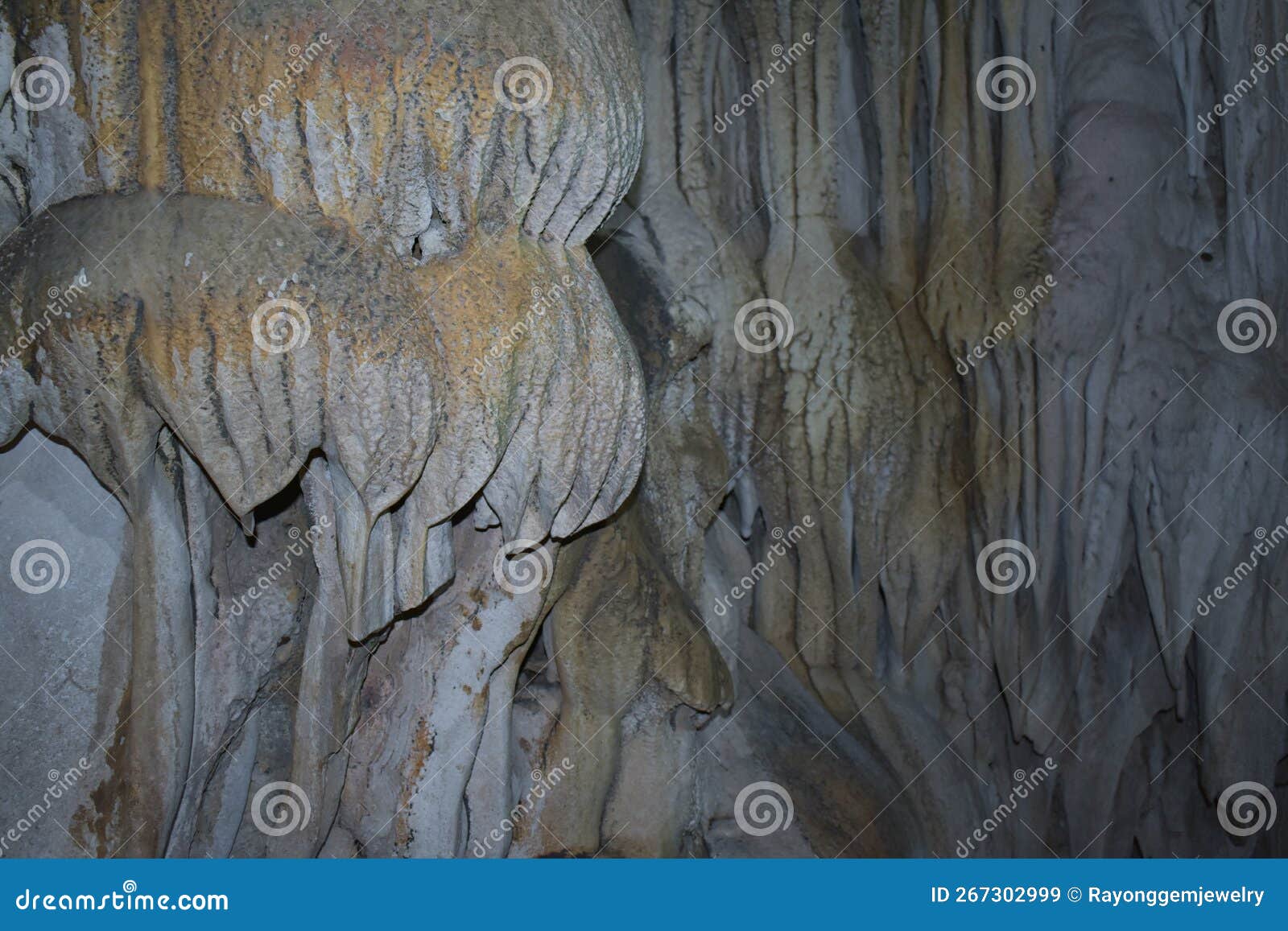 Rock formation in cave stock image. Image of inside - 267302999