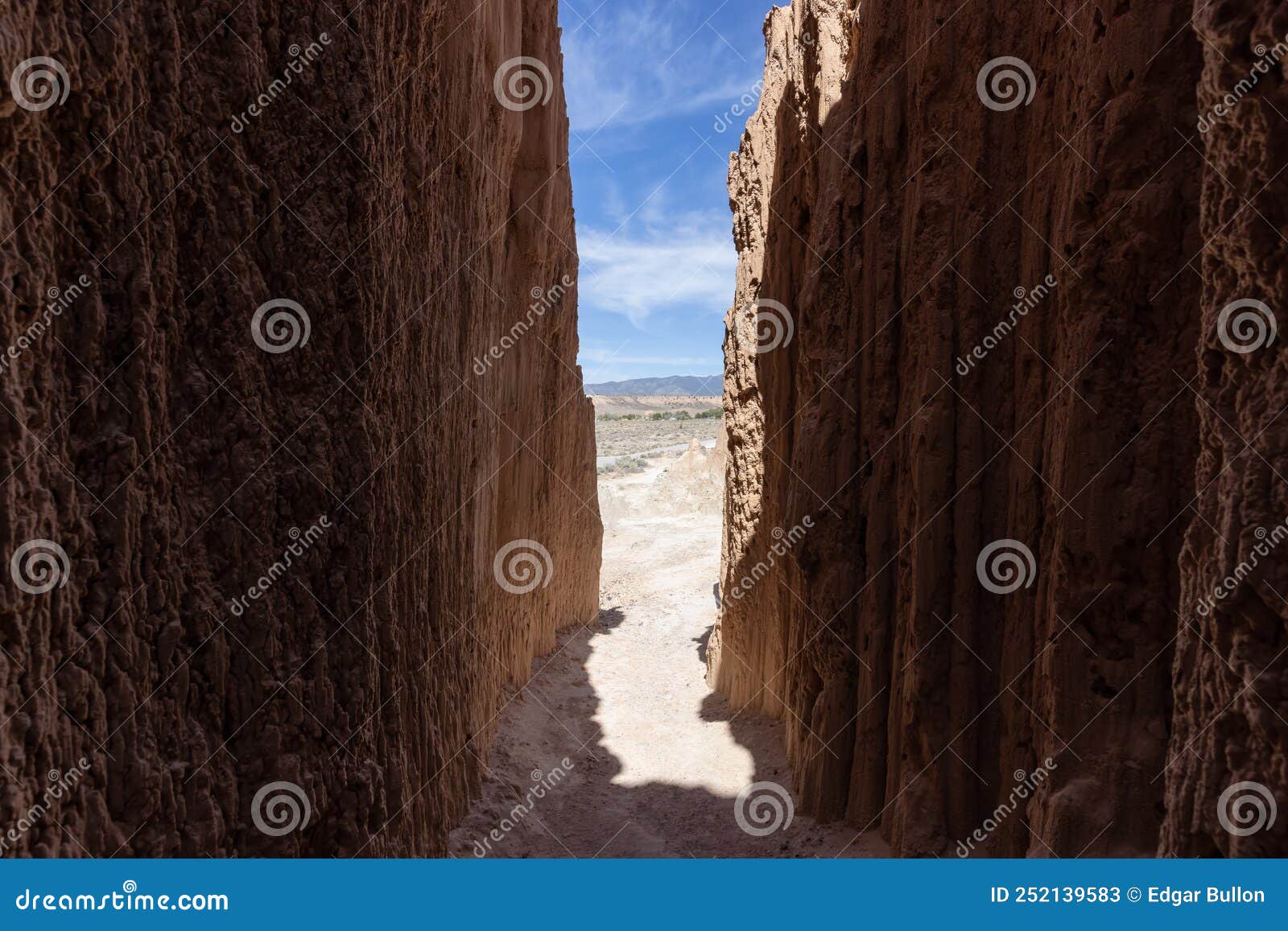 Rock Formation in the Desert of American Nature Landscape. Stock Image ... Rock Formation in the Desert of American Nature Landscape. Stock Image ...