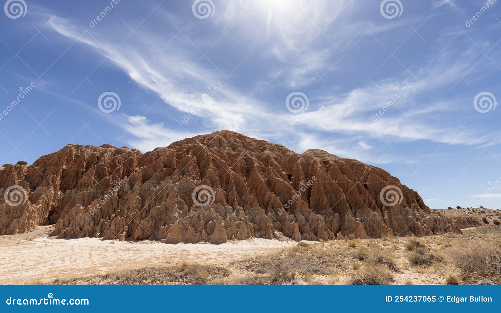 Rock Formation in the Desert of American Nature Landscape. Stock Image ... Rock Formation in the Desert of American Nature Landscape. Stock Image ...