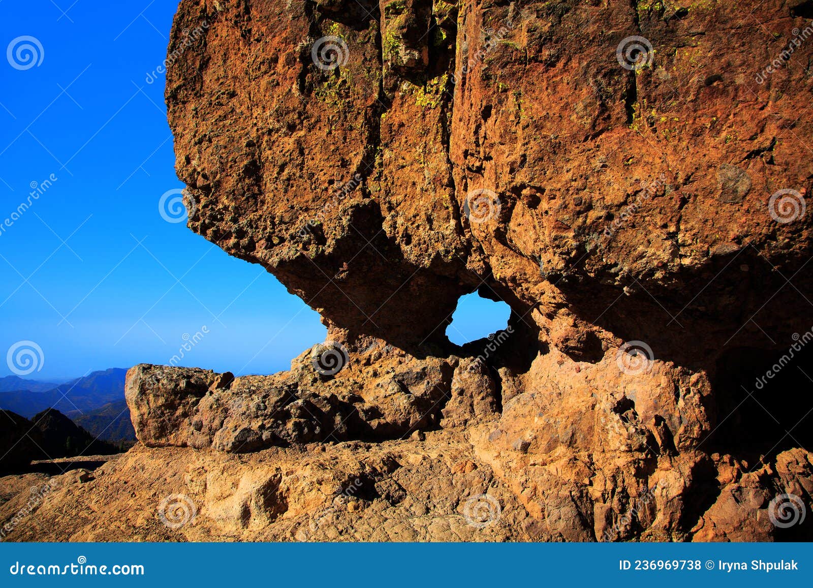 Rock Formation, Canary Islands, Spain Stock Photo - Image of interest ...