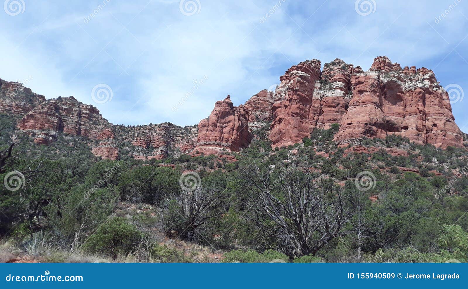 Rock Formation Mountain in Arizona for the Road Trip. Stock Image ...