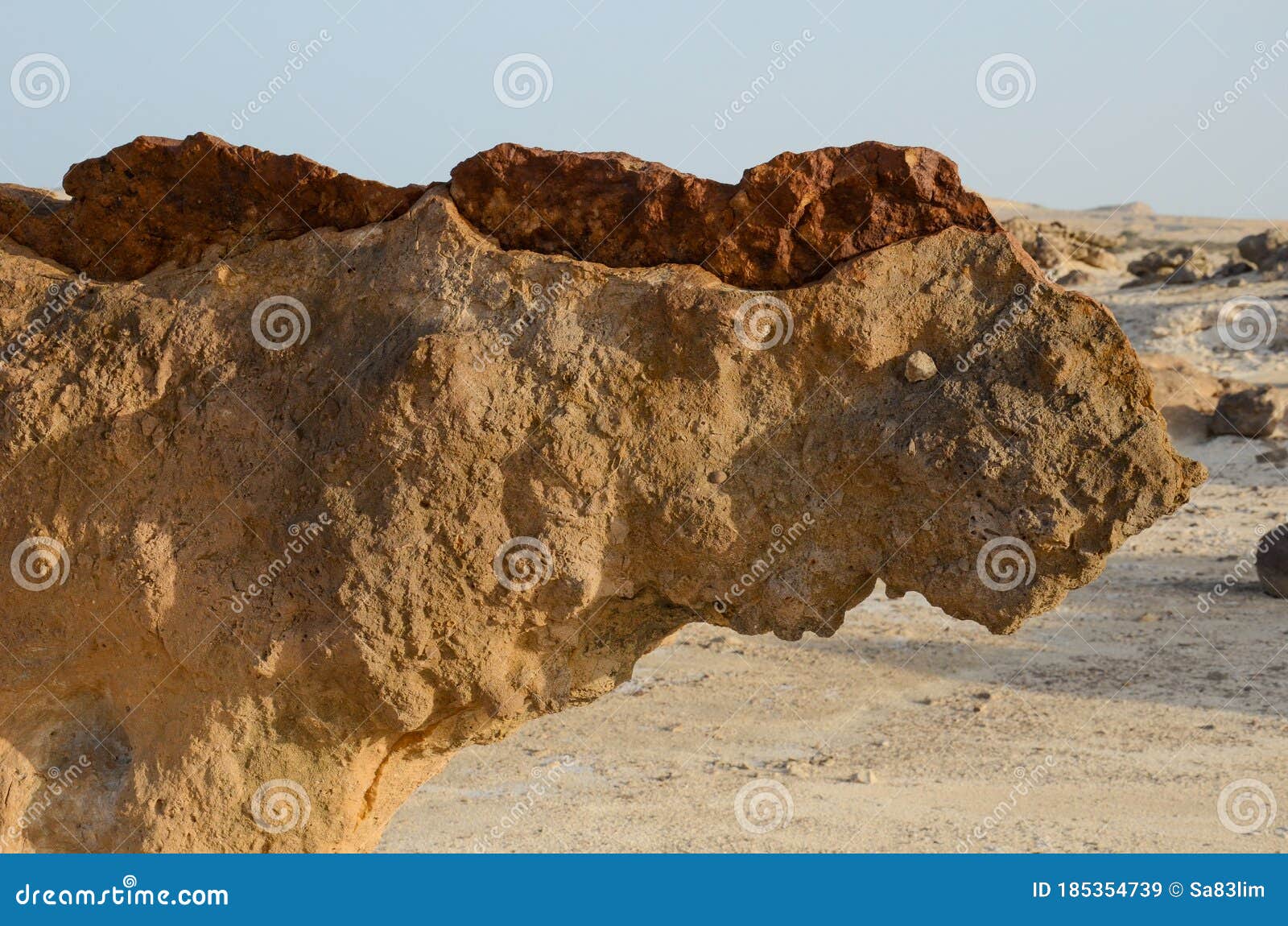 Rock formation, Oman stock image. Image of khalid, oman - 185354739