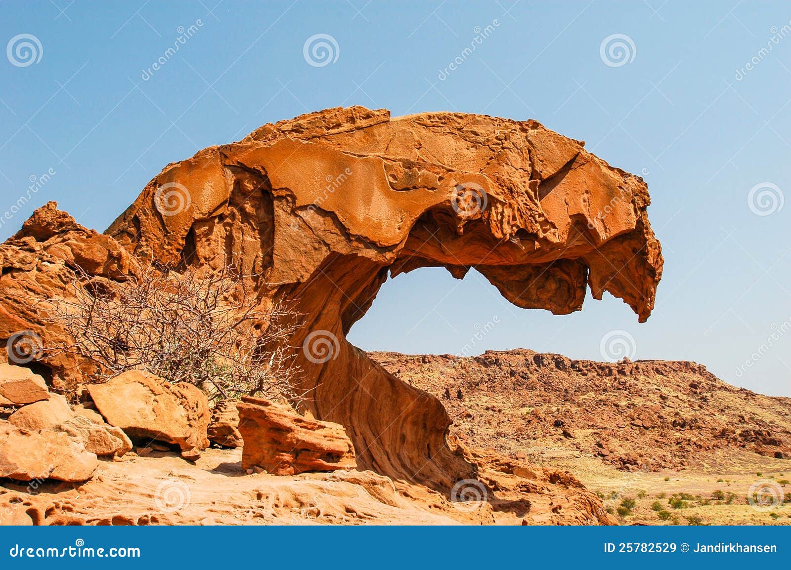 Rock Formation at Twyfelfontein Stock Image - Image of nature, mountain ...