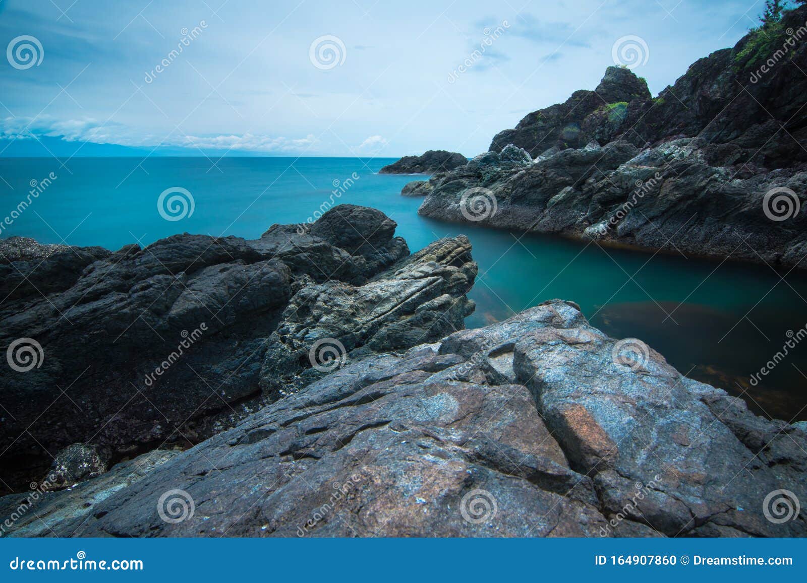Rock Formations at Baler Aurora Stock Photo - Image of deep, beautiful ...