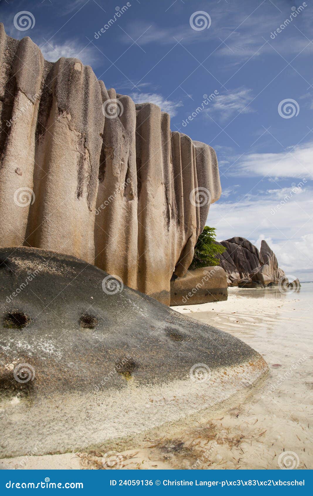 Rock Formations at the Beach Stock Photo - Image of topography, summer ...