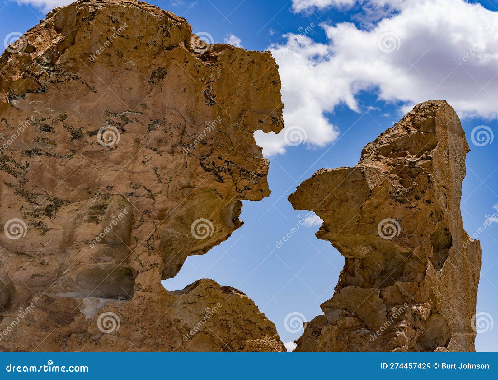 Rock Formations in Bolivia at 16,000 Feet Elevation, Carved by Constant ...