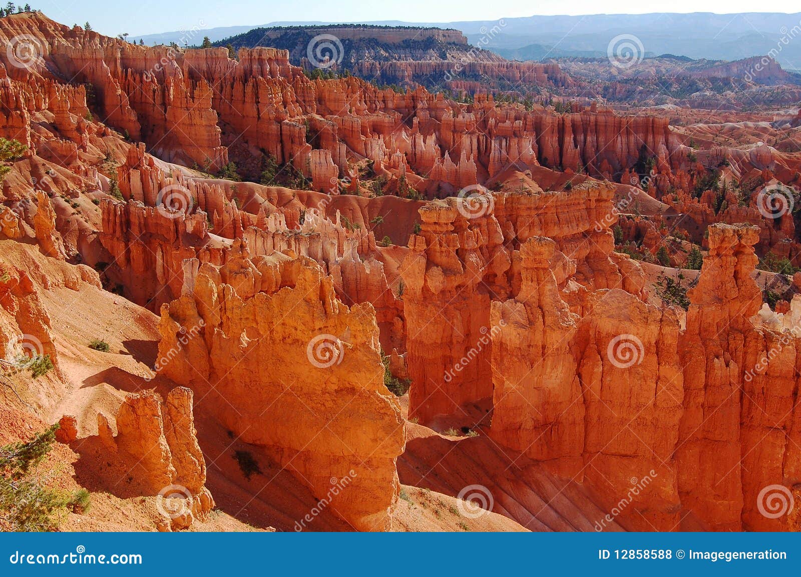 Rock Formations, Bryce Canyon National Park, Utah Stock Photo - Image ...