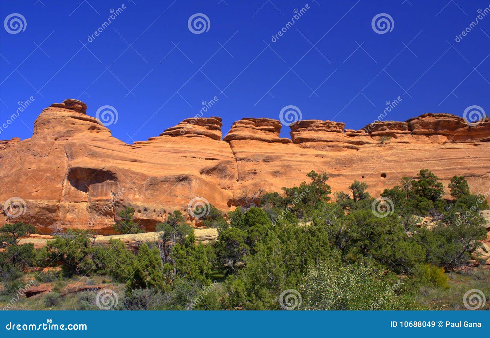Rock Formations in Colorado National Monument 2 Stock Image - Image of ...