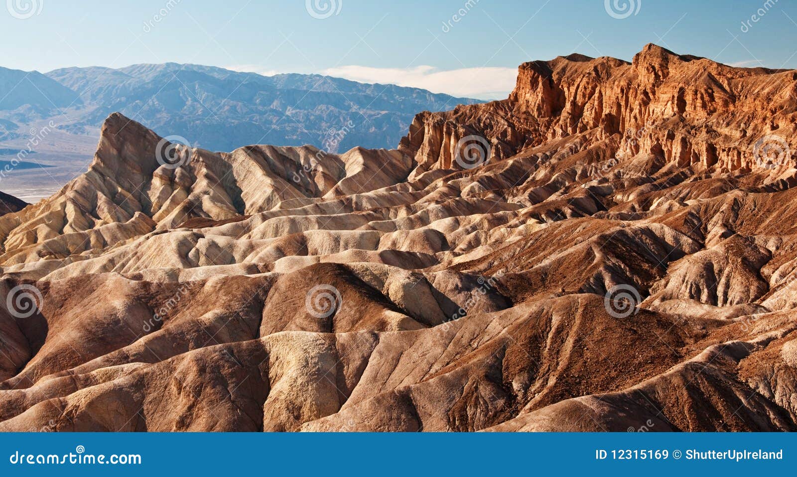 Rock Formations at Death Valley, Ca, Usa Stock Image - Image of america ...