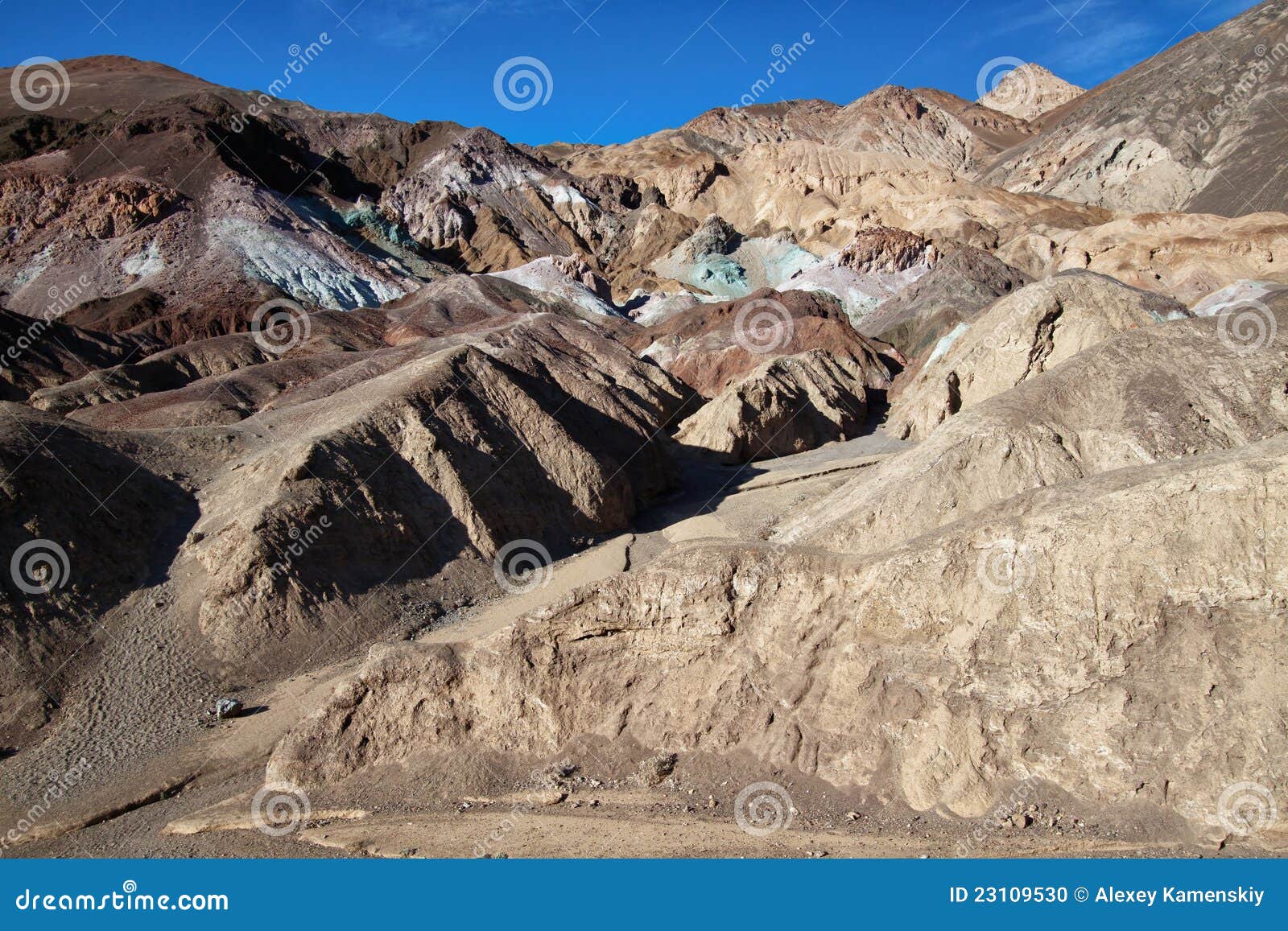 Rock Formations in Death Valley National Park Stock Photo - Image of ...