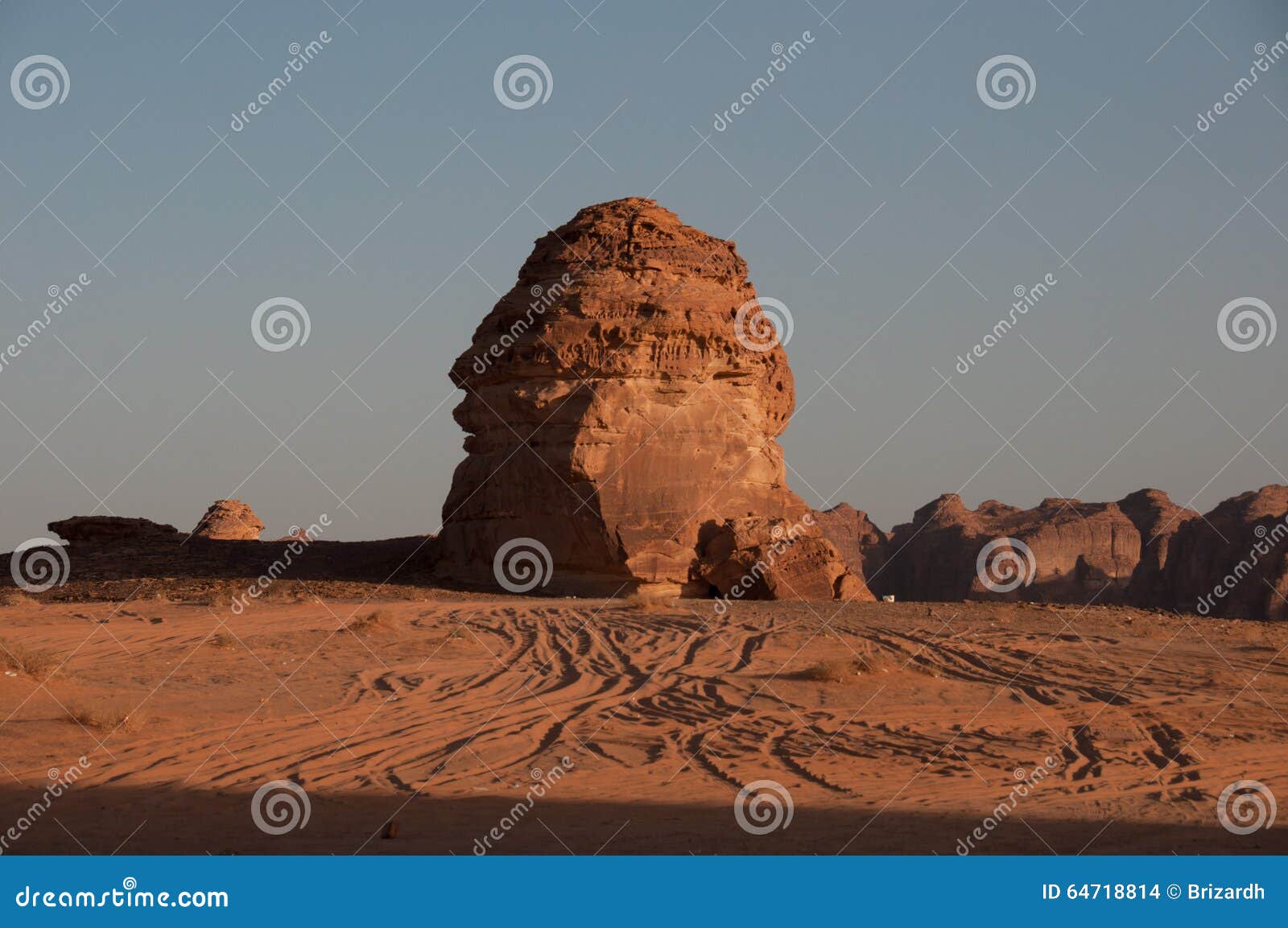 Rock Formations in the Desert of Saudi Arabia Stock Photo - Image of ...
