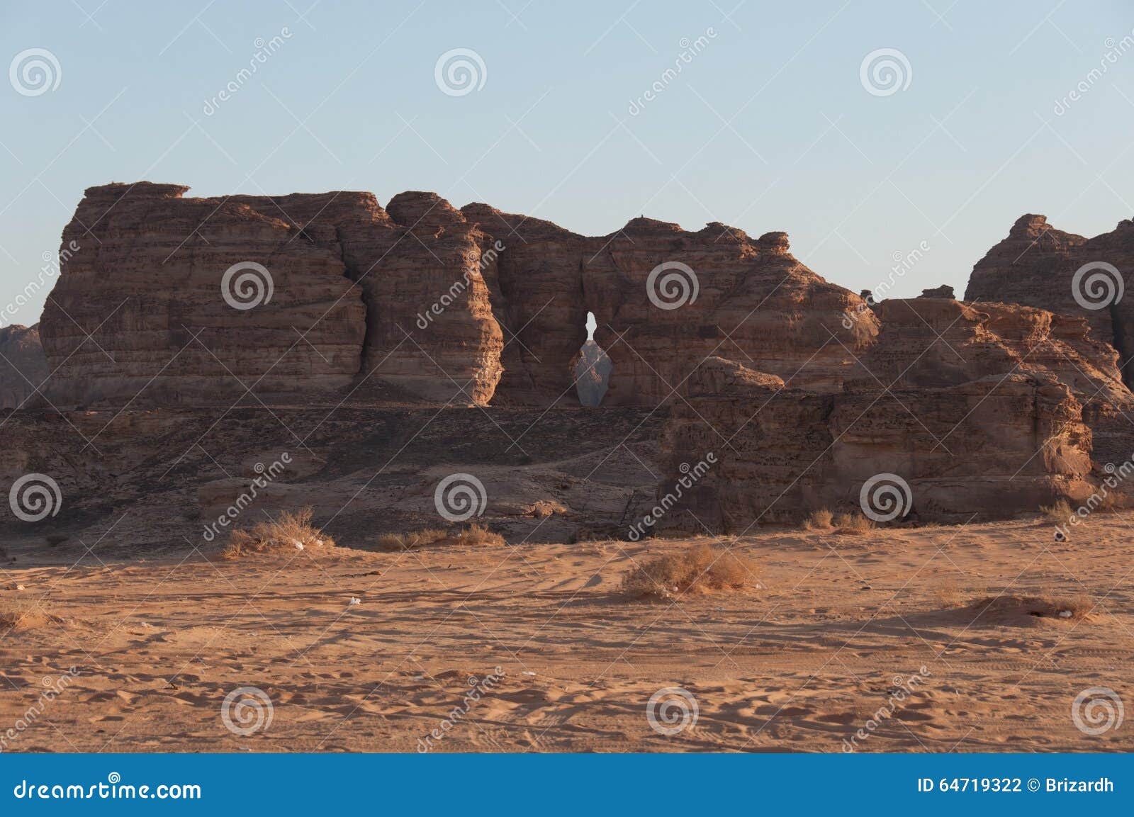 Rock Formations in the Desert of Saudi Arabia Stock Photo - Image of ...