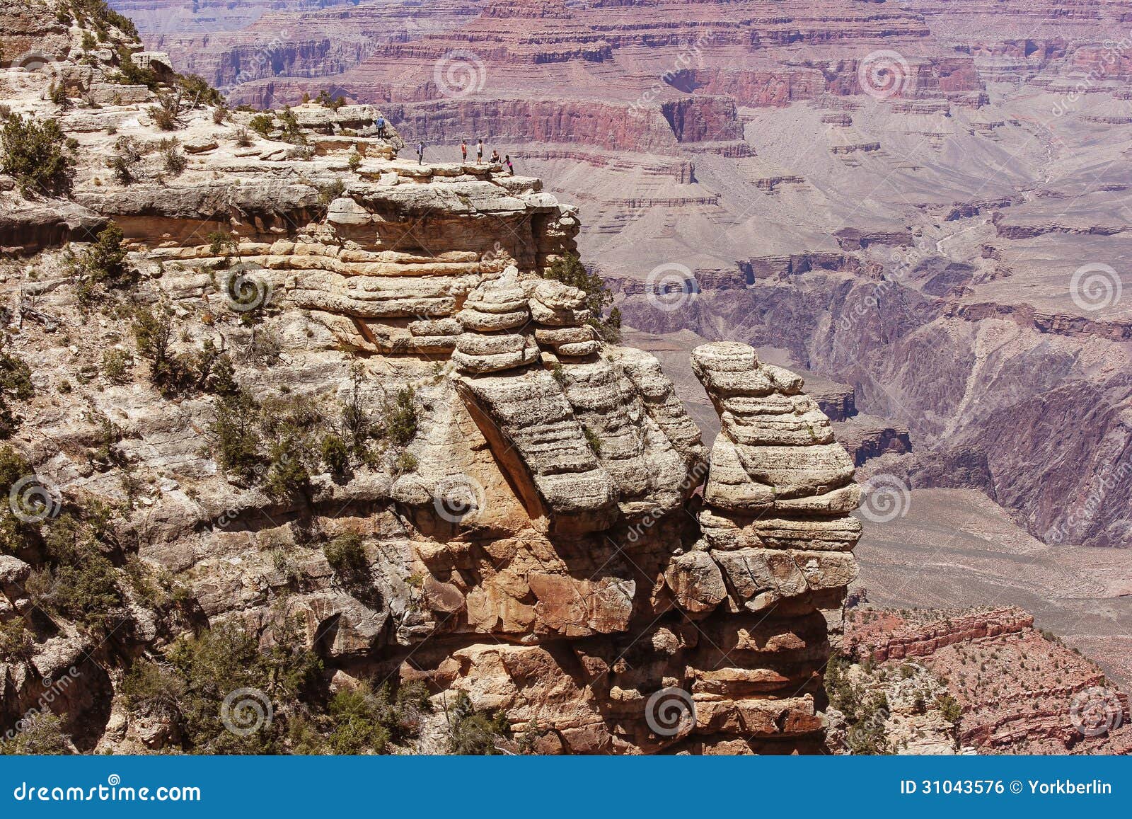 Rock Formations of the Grand Canyon Stock Photo - Image of southern ...