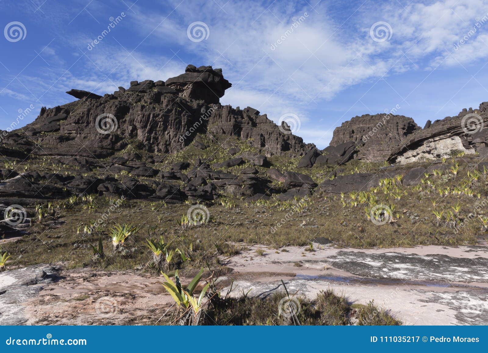 Rock Formations, Mount Roraima. Stock Image - Image of tourism, canaima ...