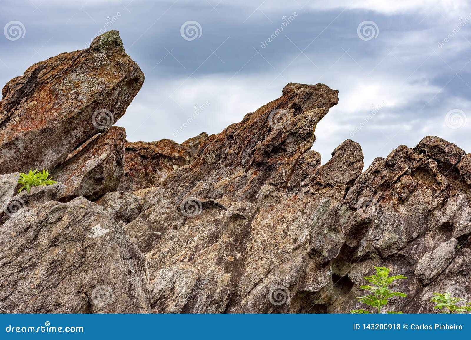 Rock Formations between the Mountains Stock Photo - Image of beautiful ...
