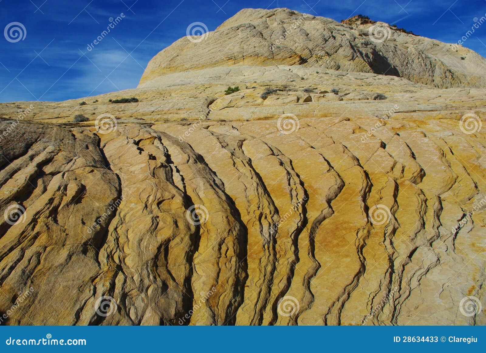 Rock Formations Near Boulder, Utah Stock Image - Image of southwest ...