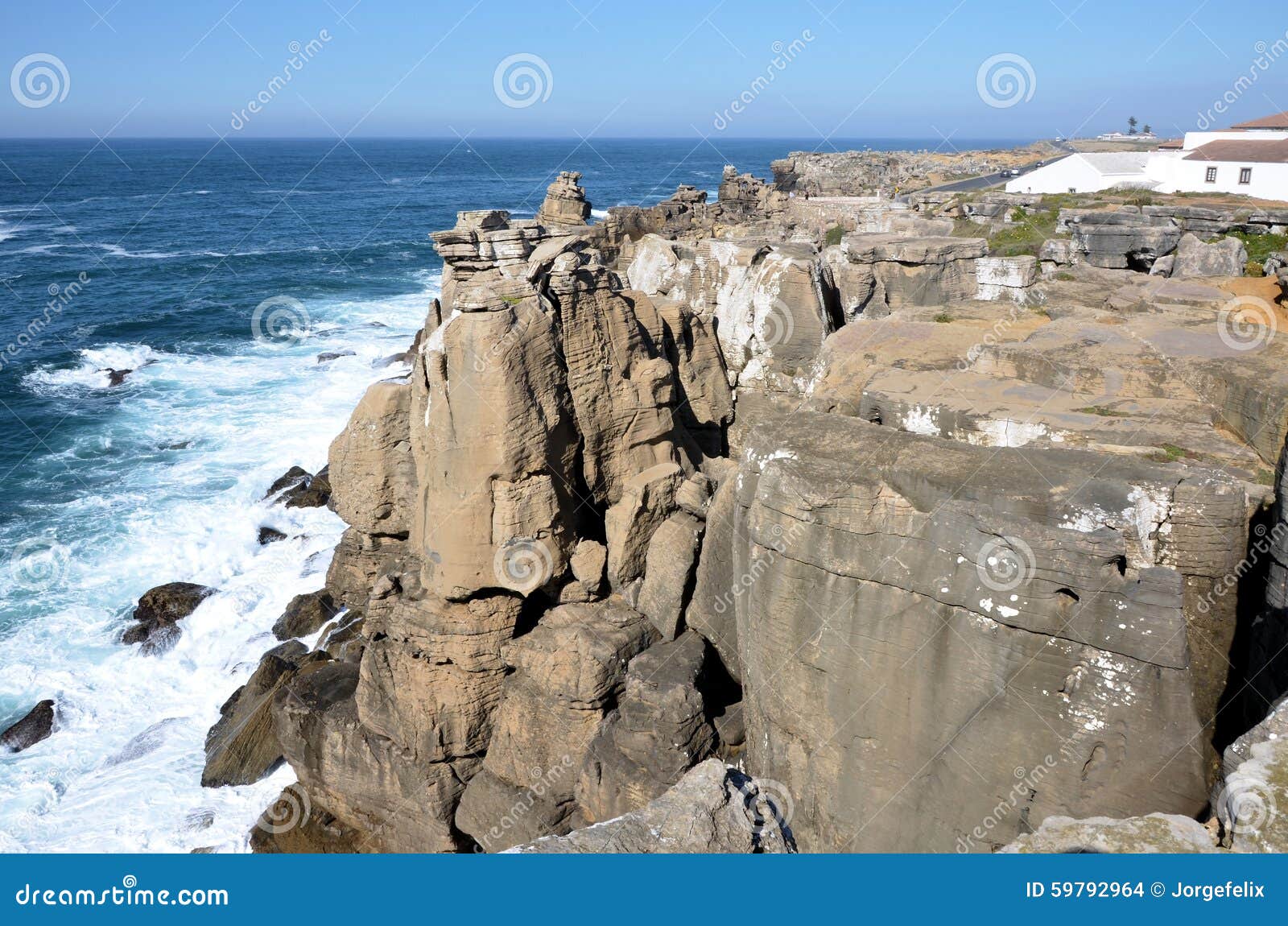 Rock Formations Near the Sea Stock Photo - Image of geologic, nature ...