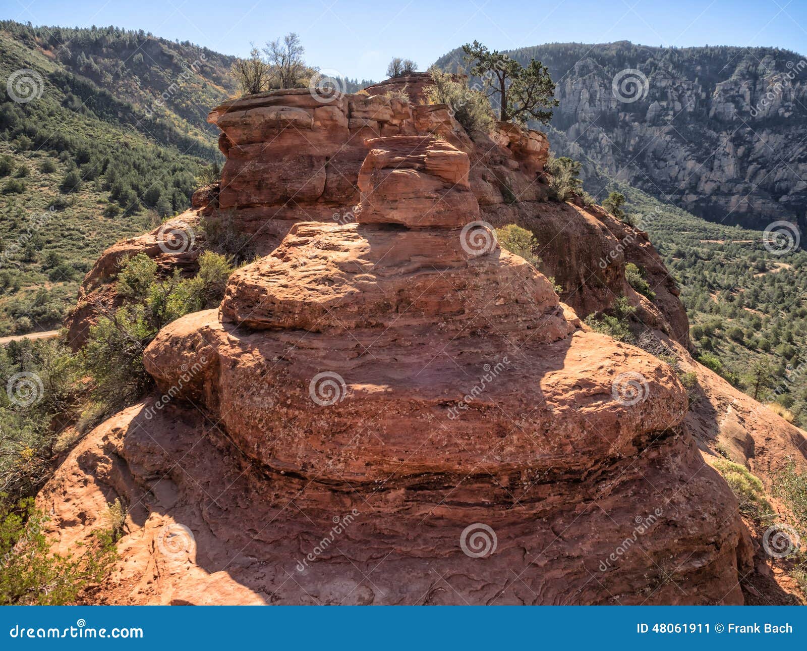 Rock Formations in Sedona, Arizona Stock Image - Image of arizona ...