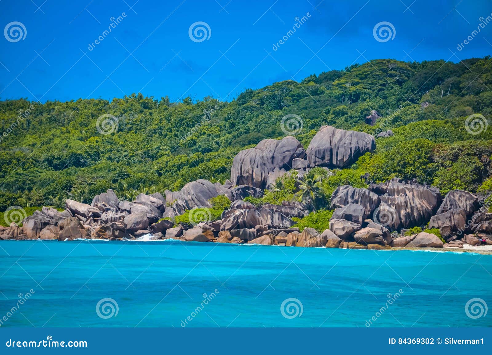 Rock Formations in Seychelles Stock Photo - Image of rock, indian: 84369302