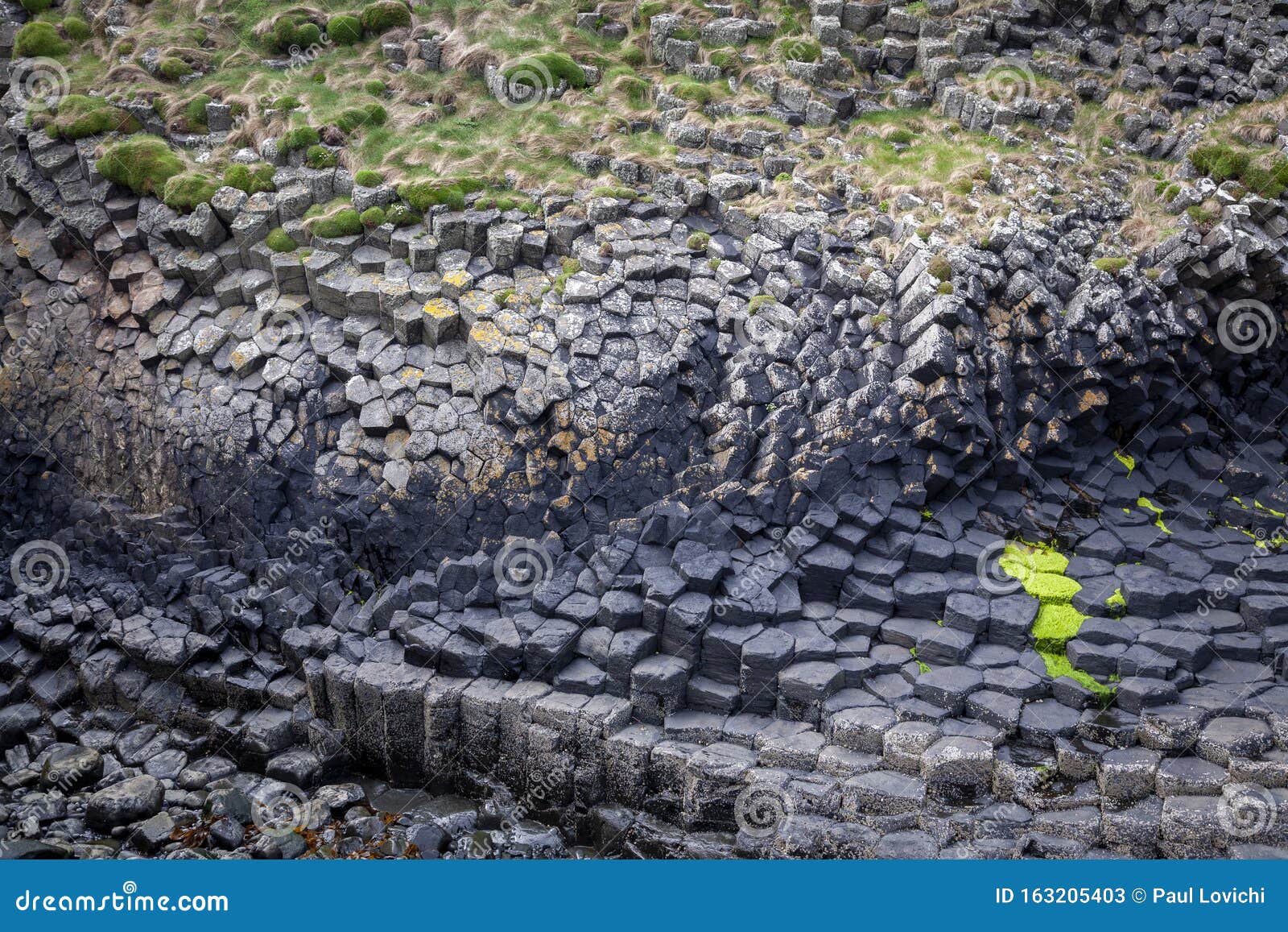 Rock Formations at Staffa Island in Scotland Editorial Stock Photo ... Rock Formations at Staffa Island in Scotland Editorial Stock Photo ...