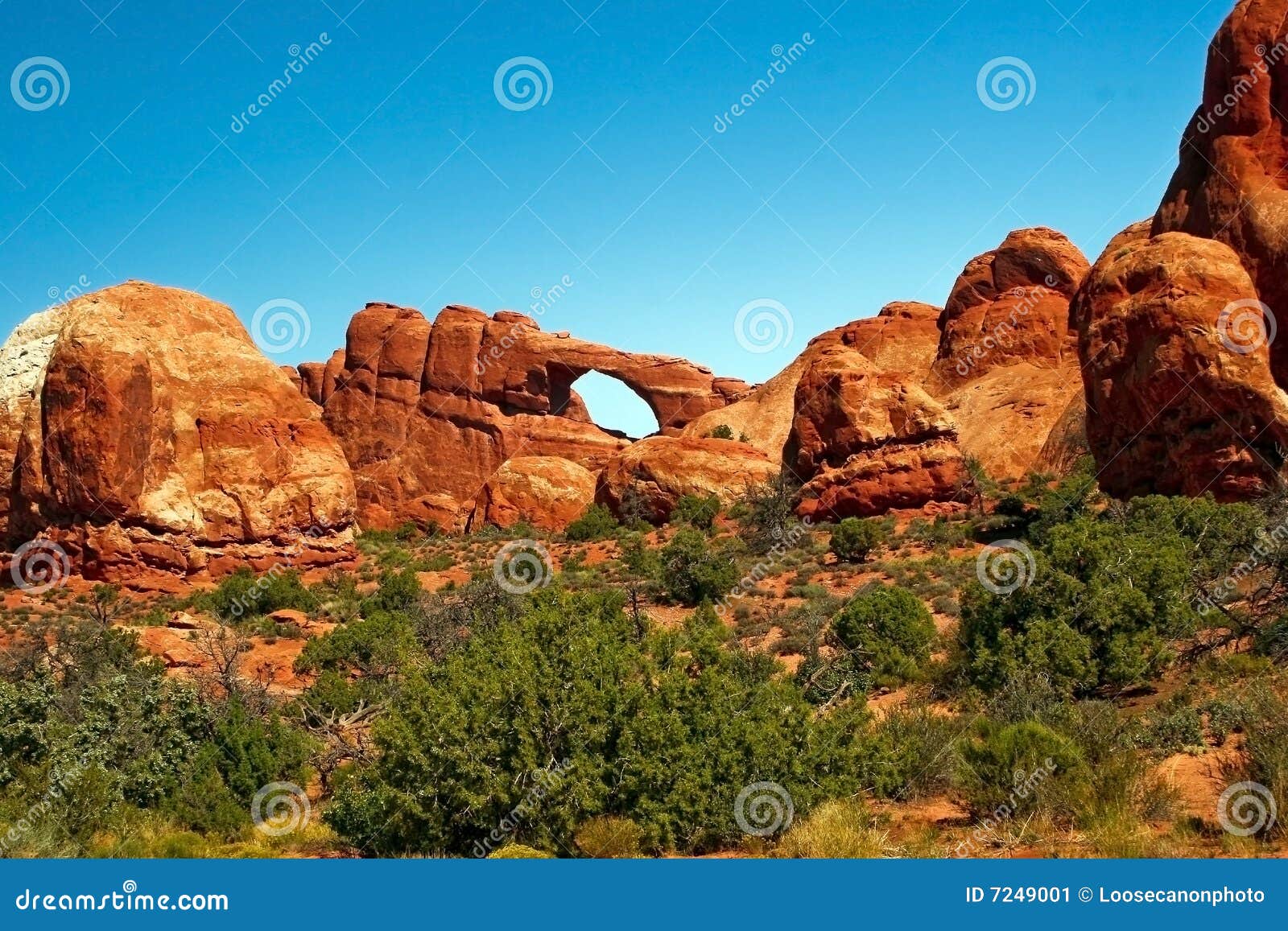 Rock formations utah stock image. Image of national, landscapes - 7249001