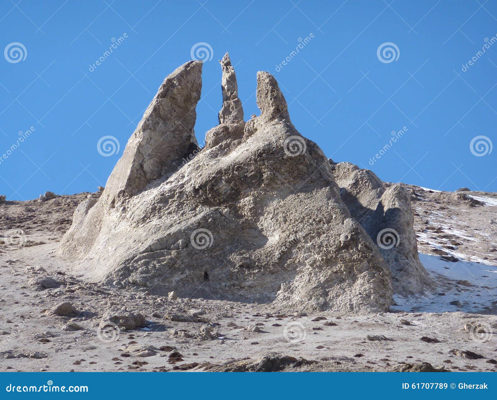 Rock formations stock image. Image of cold, alpine, daredevil - 61707789