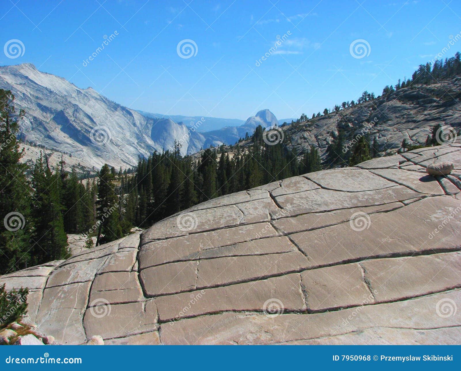 Rock Formations in Yosemite National Park, Califor Stock Photo - Image ...