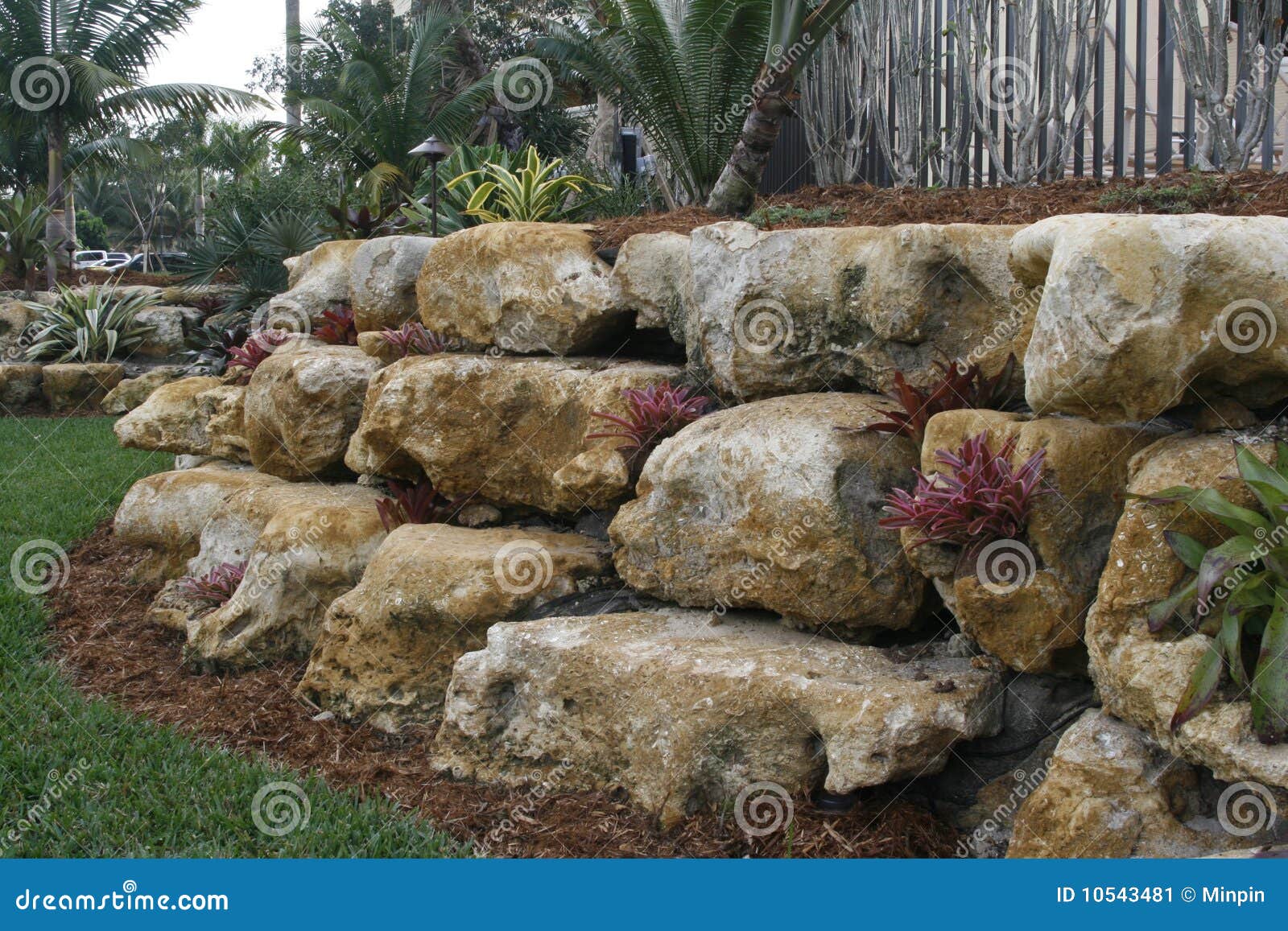 Rock garden stock image. Image of tropics, boulders, nature - 10543481