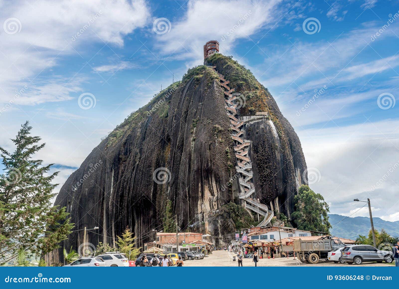La Piedra, Penol Rock Formation In Guatape Editorial Photo ... La Piedra, Penol Rock Formation In Guatape Editorial Photo ...
