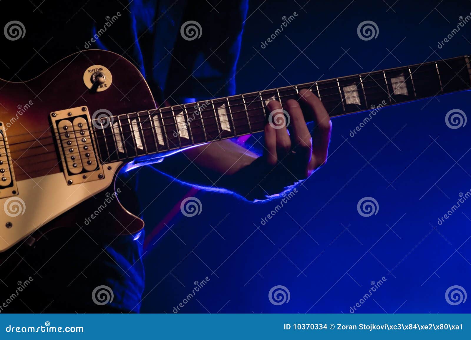 Rock guitarist stock photo. Image of performer, jazz - 10370334