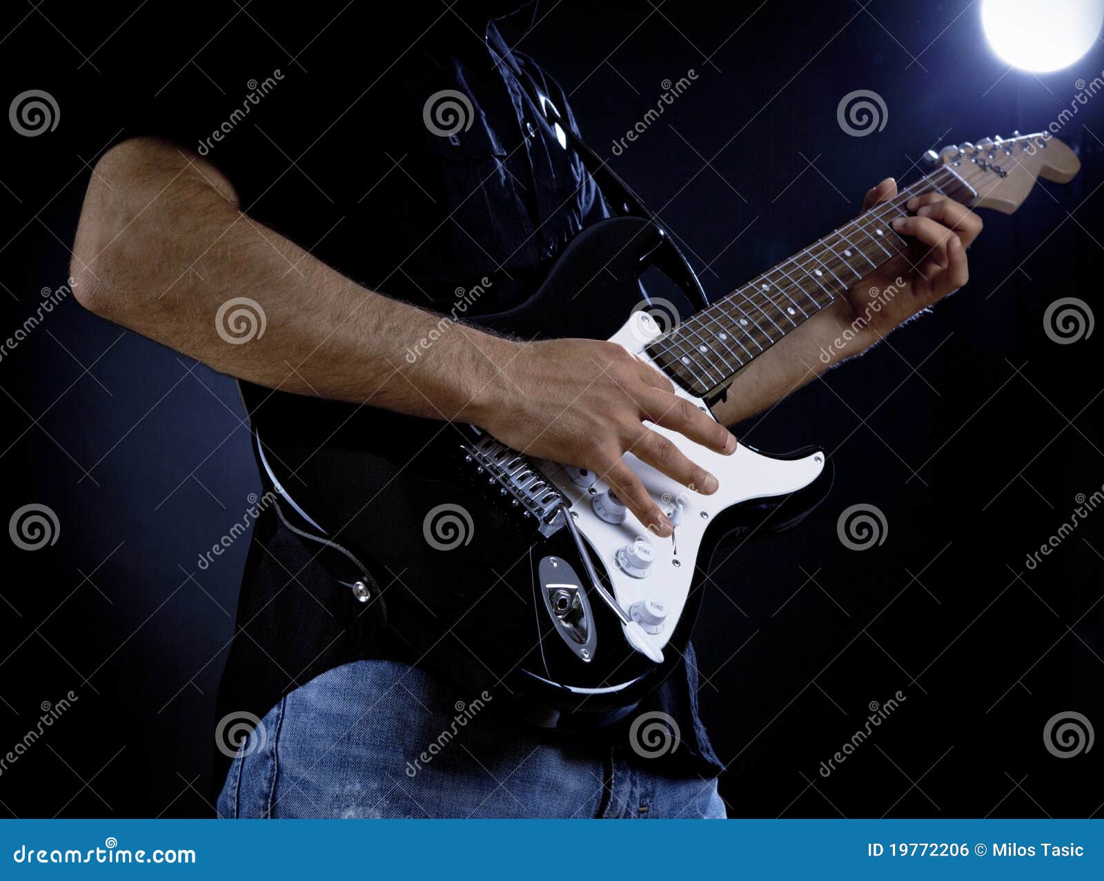 Rock Guitarist stock photo. Image of headstock, bass - 19772206