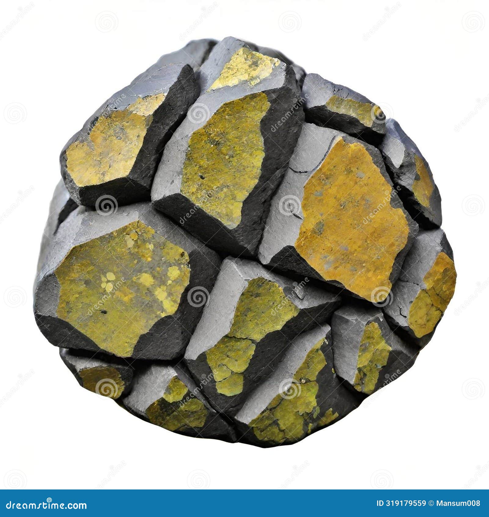 Rock Isolated on White Background Stock Illustration - Illustration of ...
