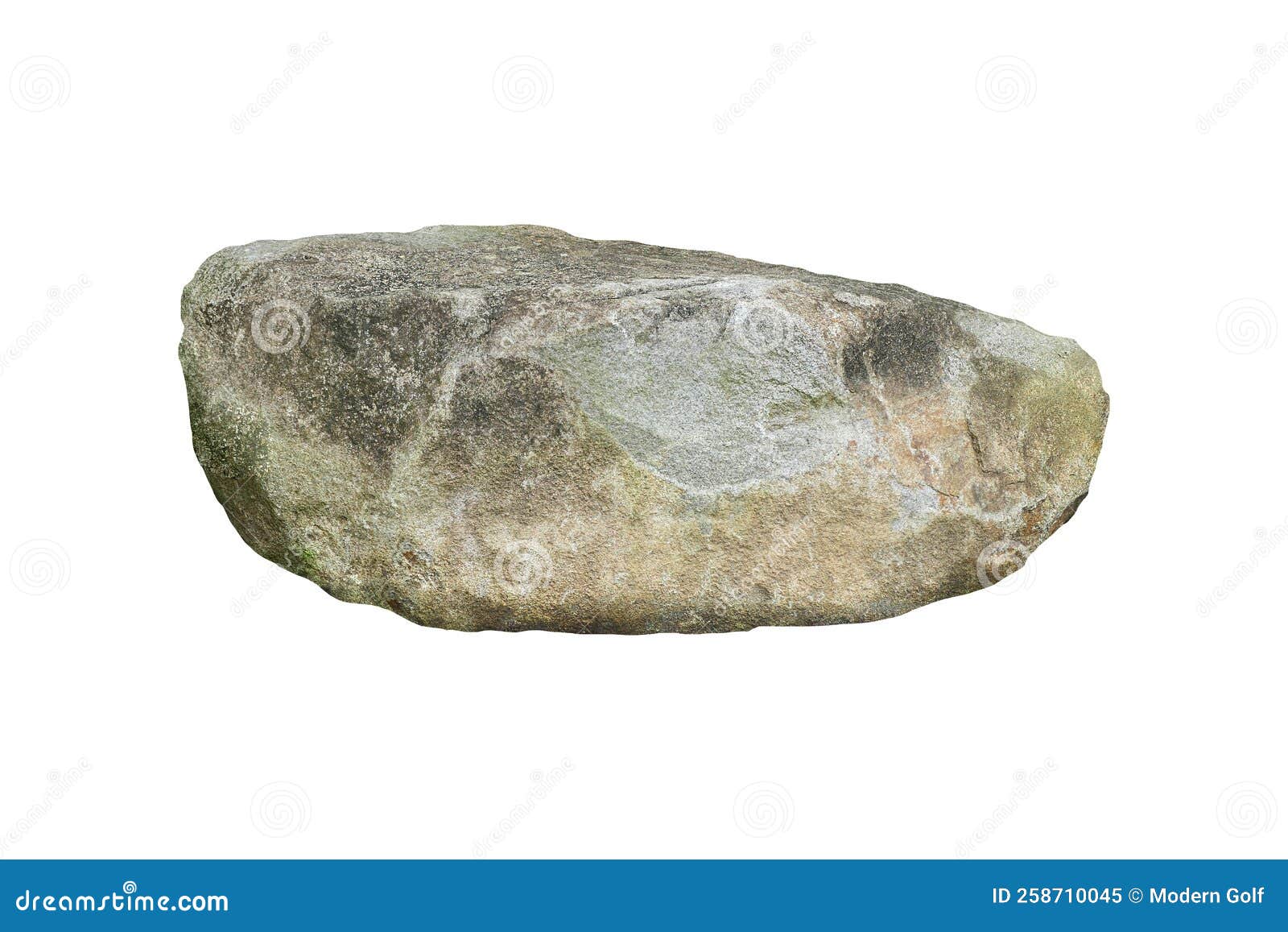 Rock Isolated on White Background Stock Image - Image of pile, white ...