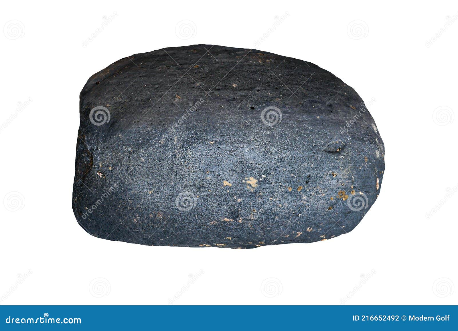 Rock Isolated on White Background. Stone Stock Photo - Image of object ...
