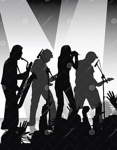 Rock jam stock vector. Illustration of roll, instrument - 2966866