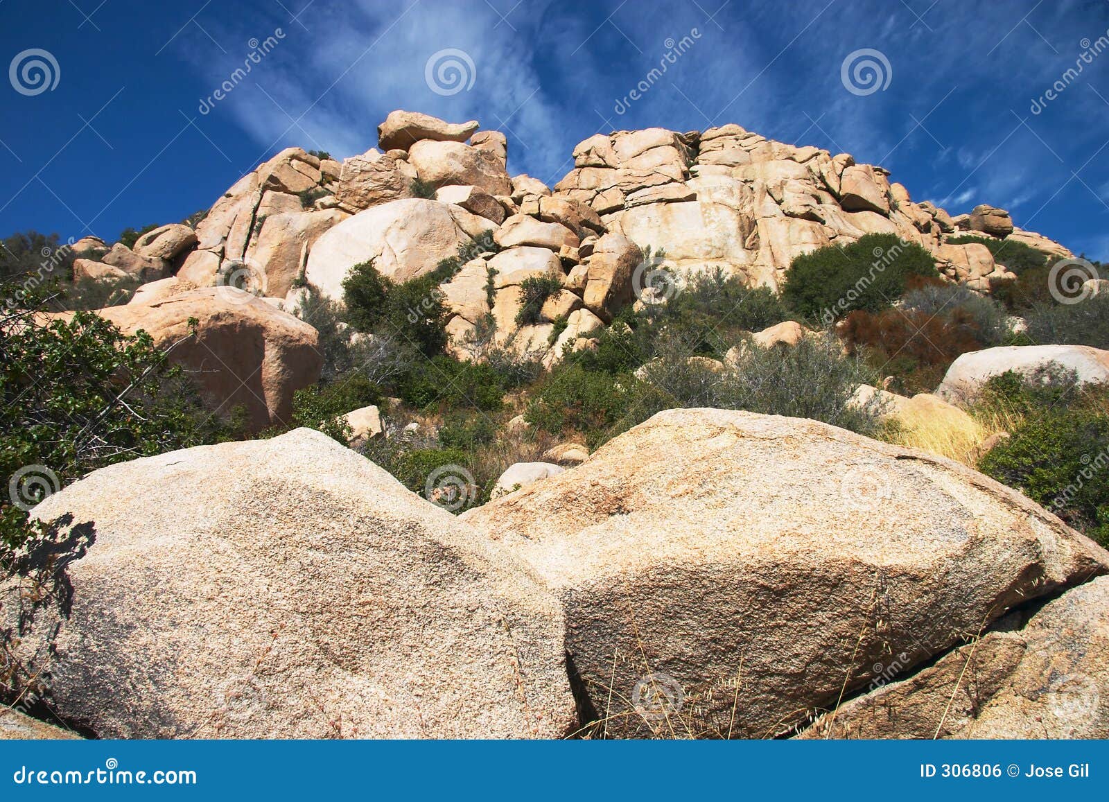 Rock Landscape Horizontal stock photo. Image of peak, texture - 306806