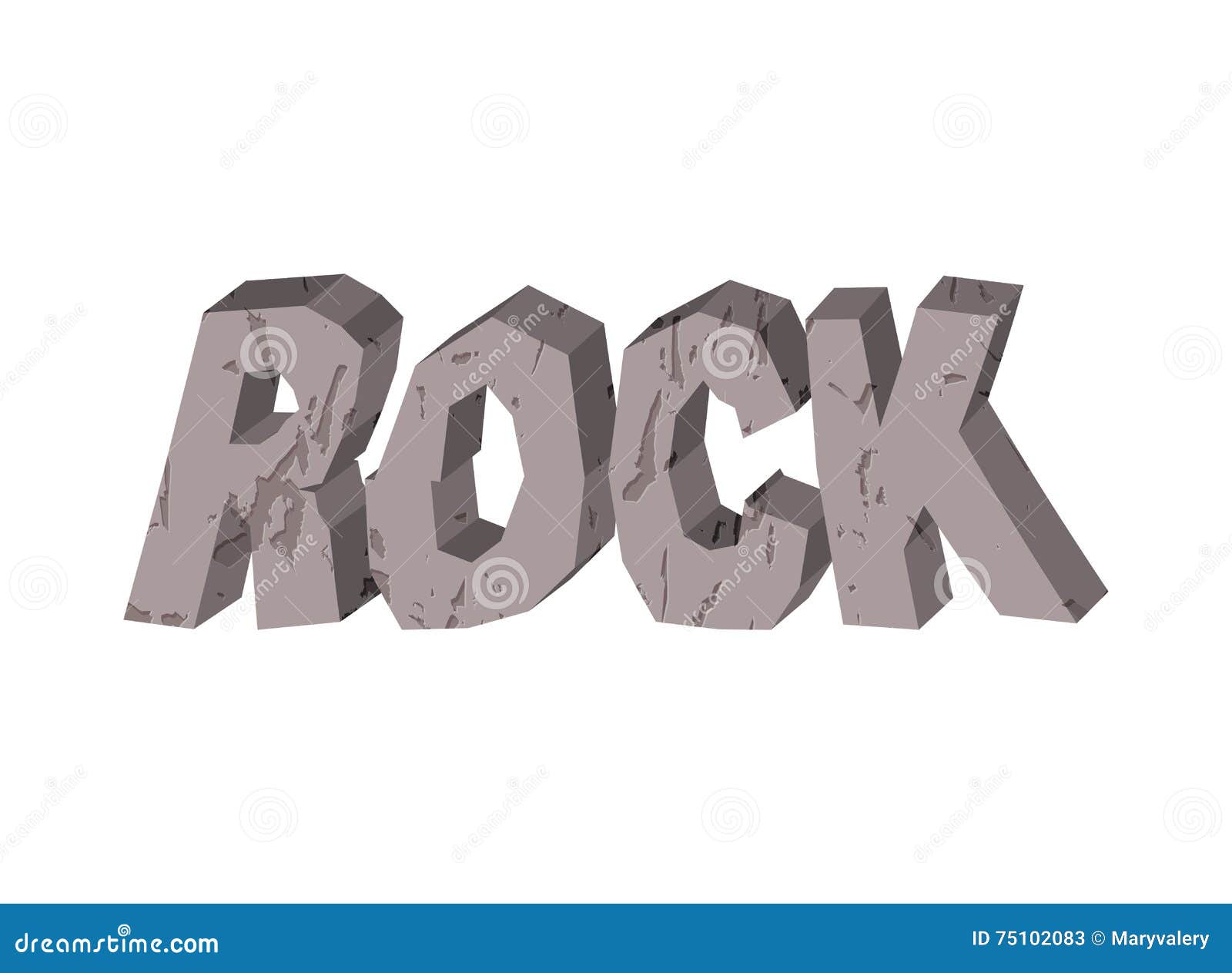 Rock Lettering. Graffiti Vector Collection With Illustrations Of ...