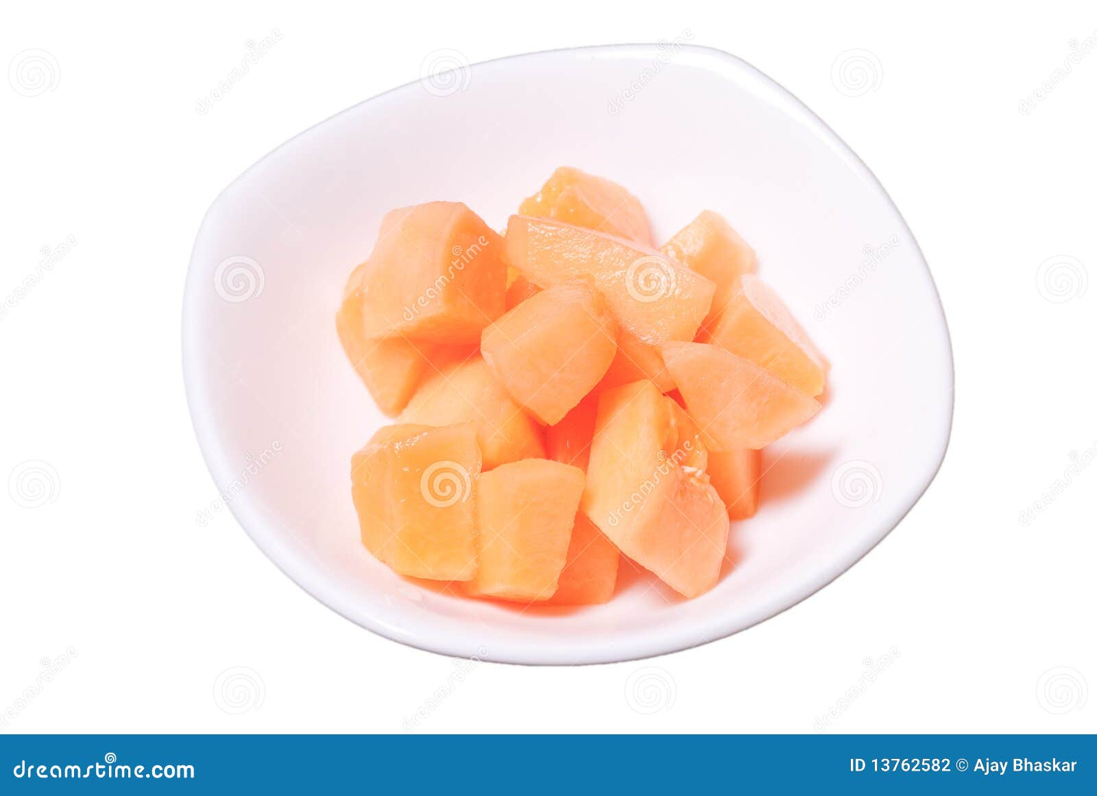 Rock Melon peices stock photo. Image of slice, delicious - 13762582