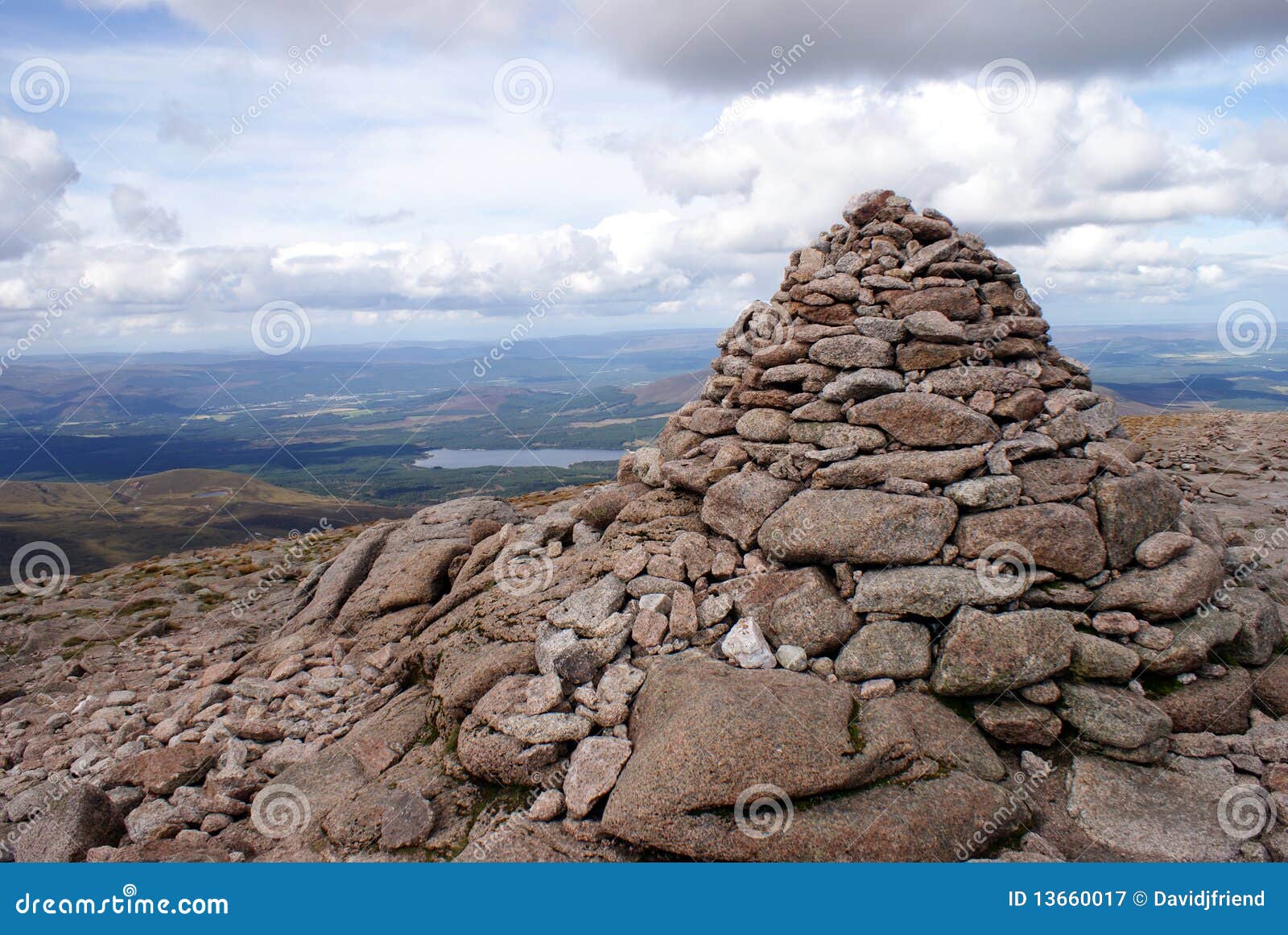 Rock Mound stock image. Image of white, pile, rocks, mountain - 13660017
