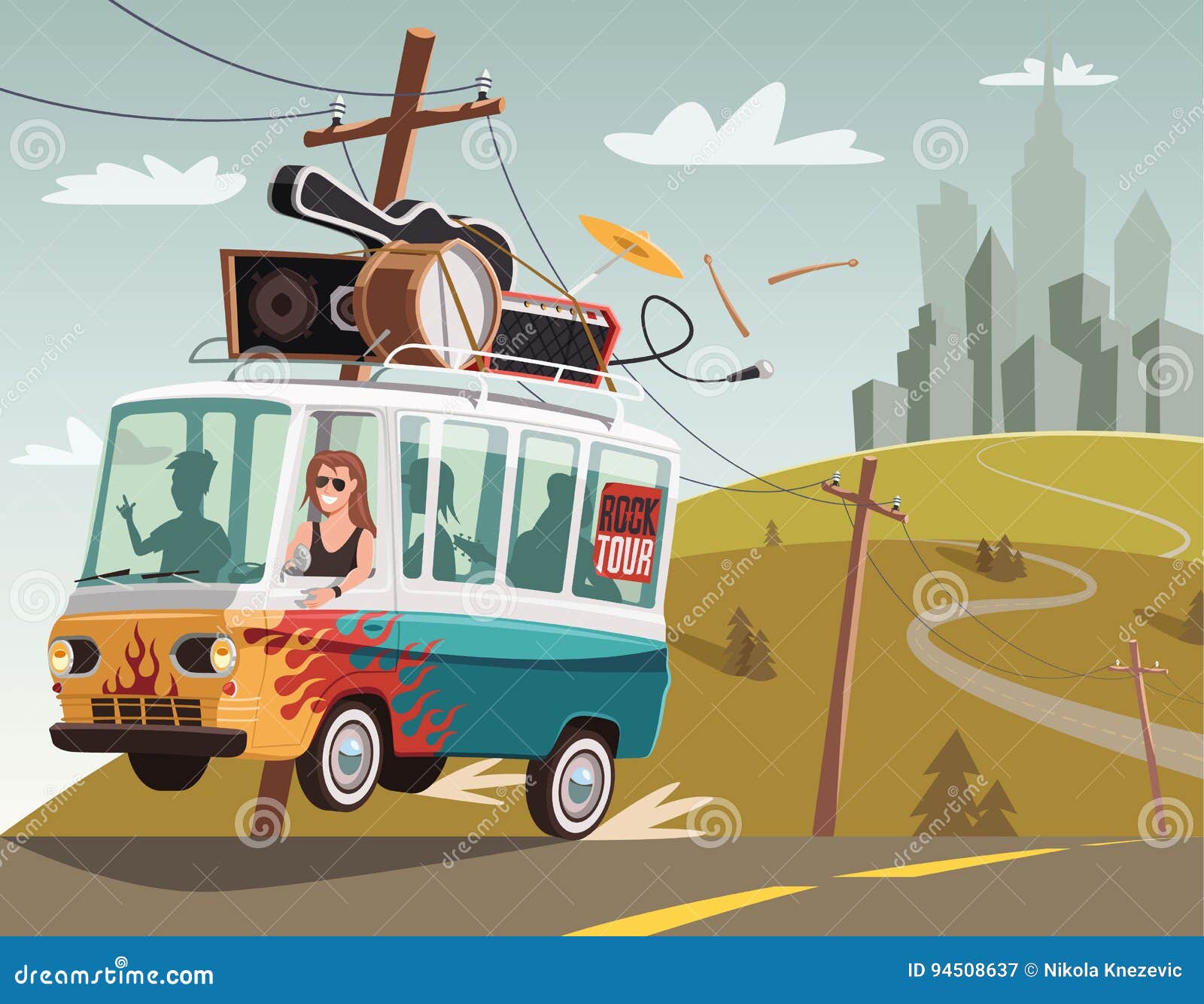 Tour Cartoons, Illustrations & Vector Stock Images - 337491 Pictures to ...