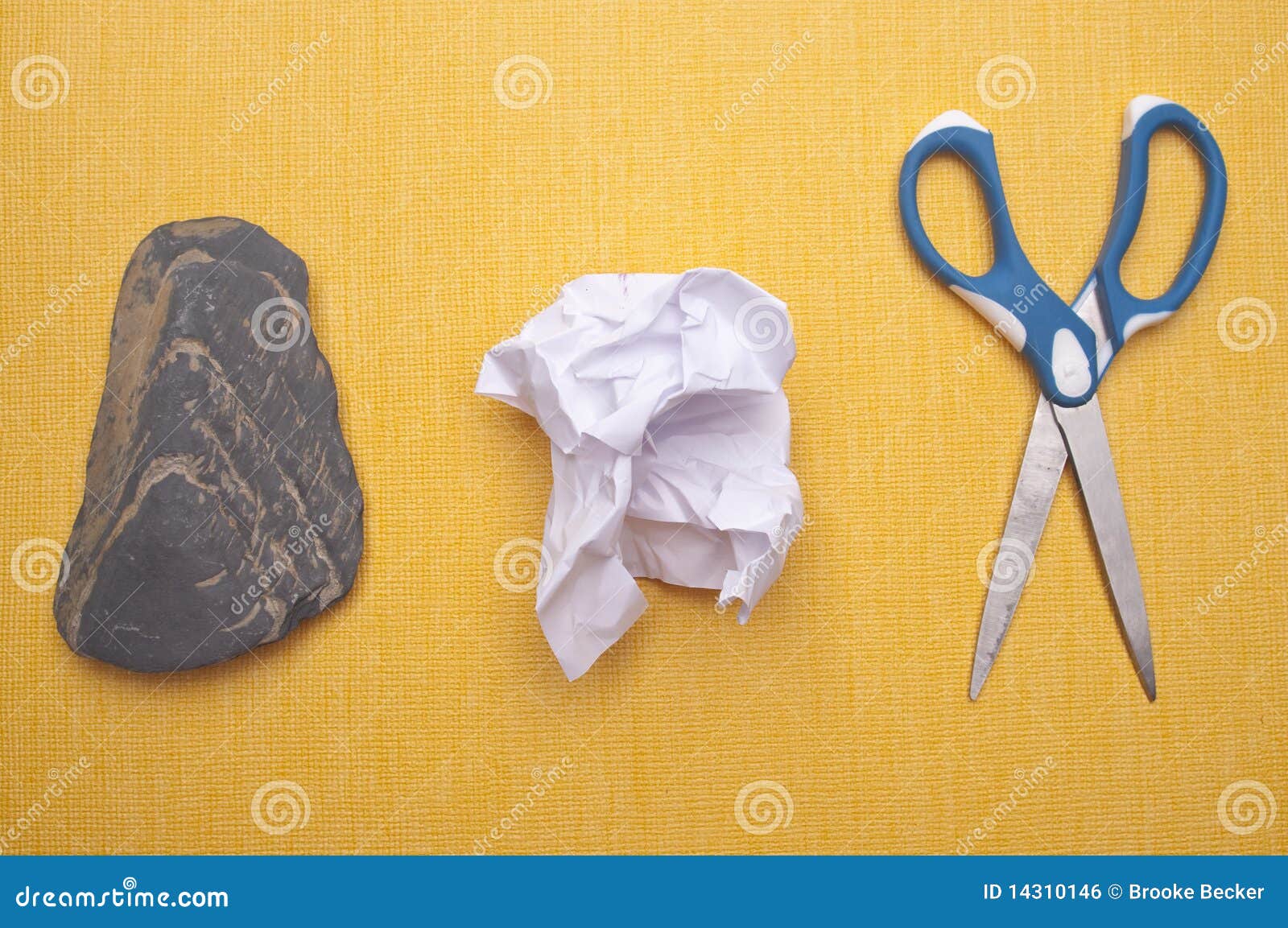 Rock, Paper, Scissors stock photo. Image of solution - 14310146