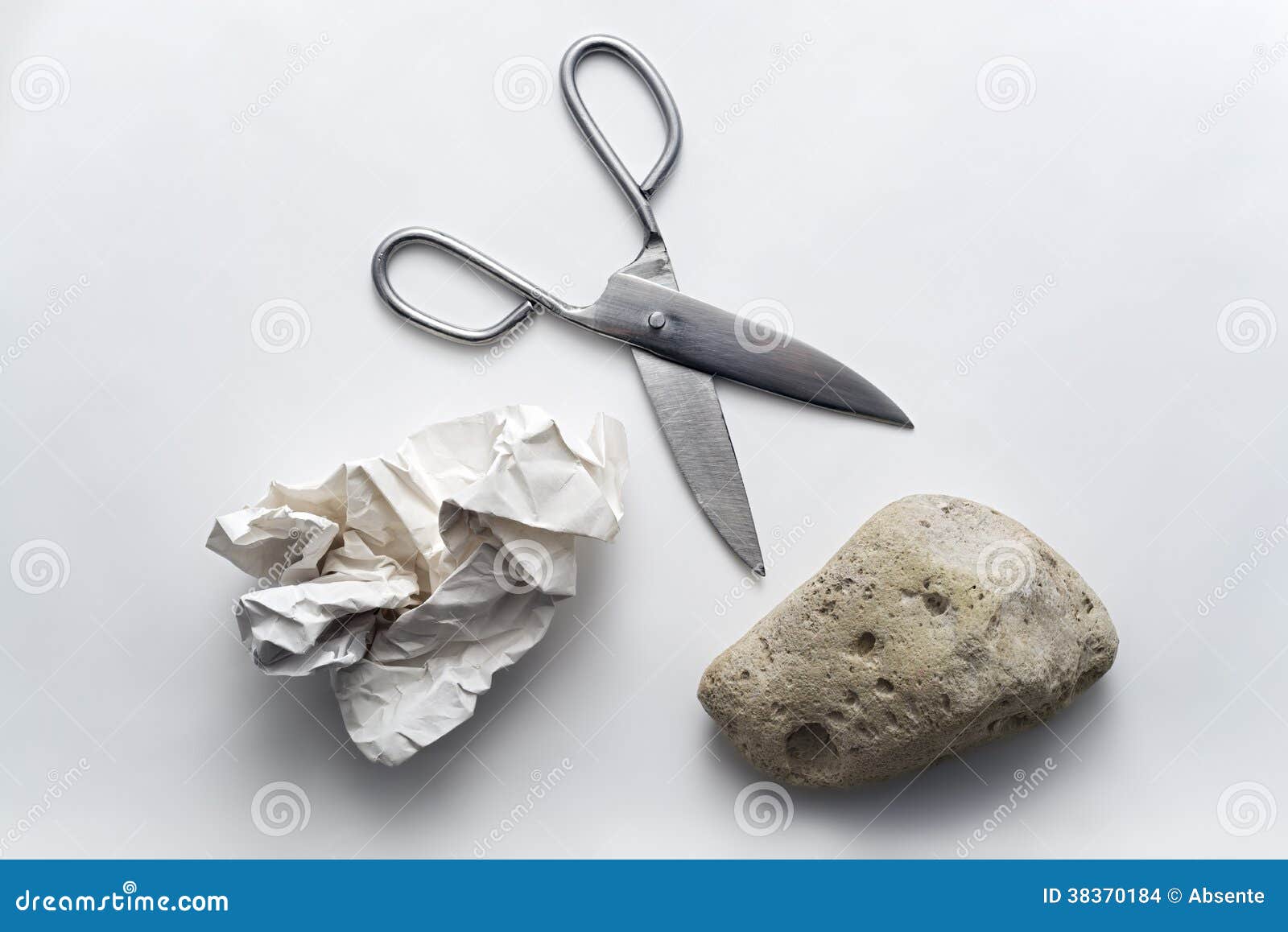 Rock, Paper, Scissors stock photo. Image of scissors - 38370184