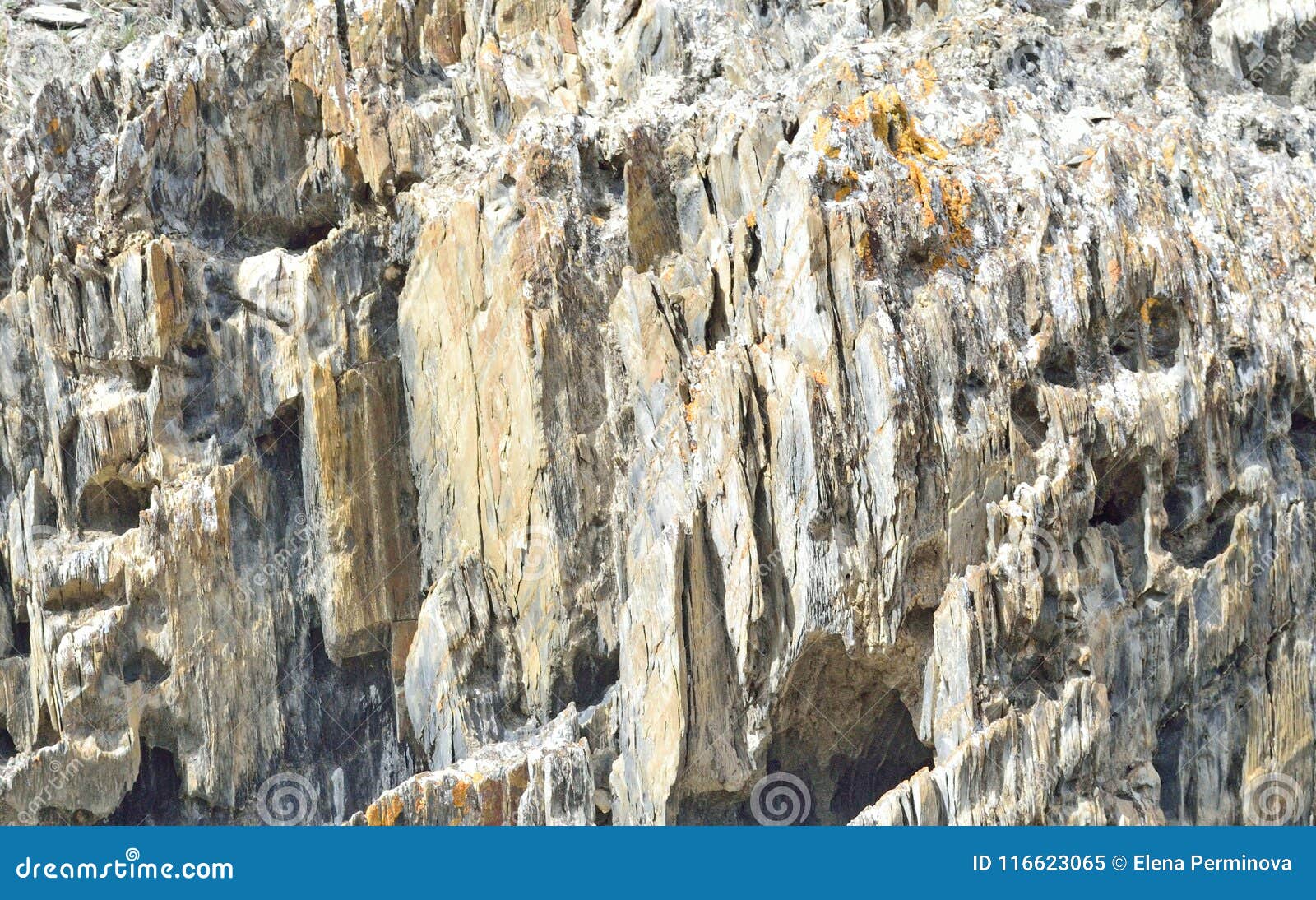 A Rock, Part of a Huge Rock Stock Image - Image of materials, grunge ...
