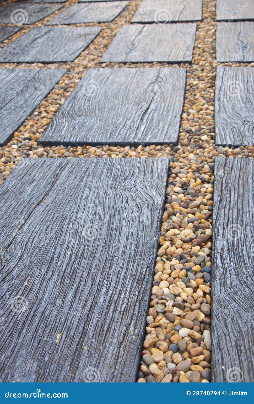 Rock Pathway stock photo. Image of color, ornamental - 28740294